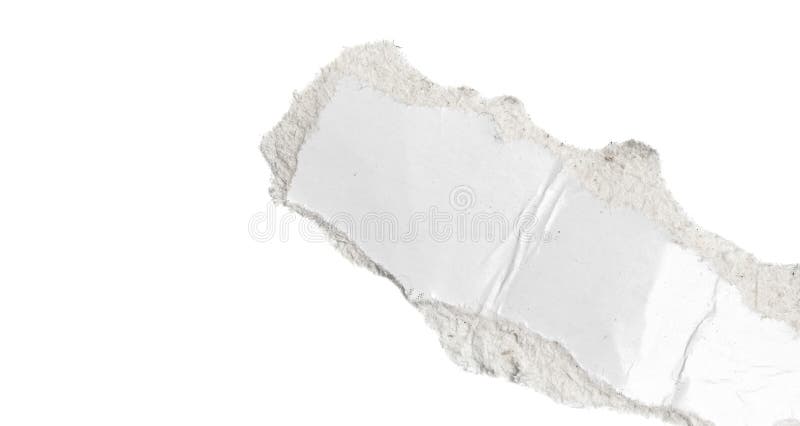 Un Papel Blanco Sobre Un Fondo Blanco Aislado Foto de archivo - Imagen ...