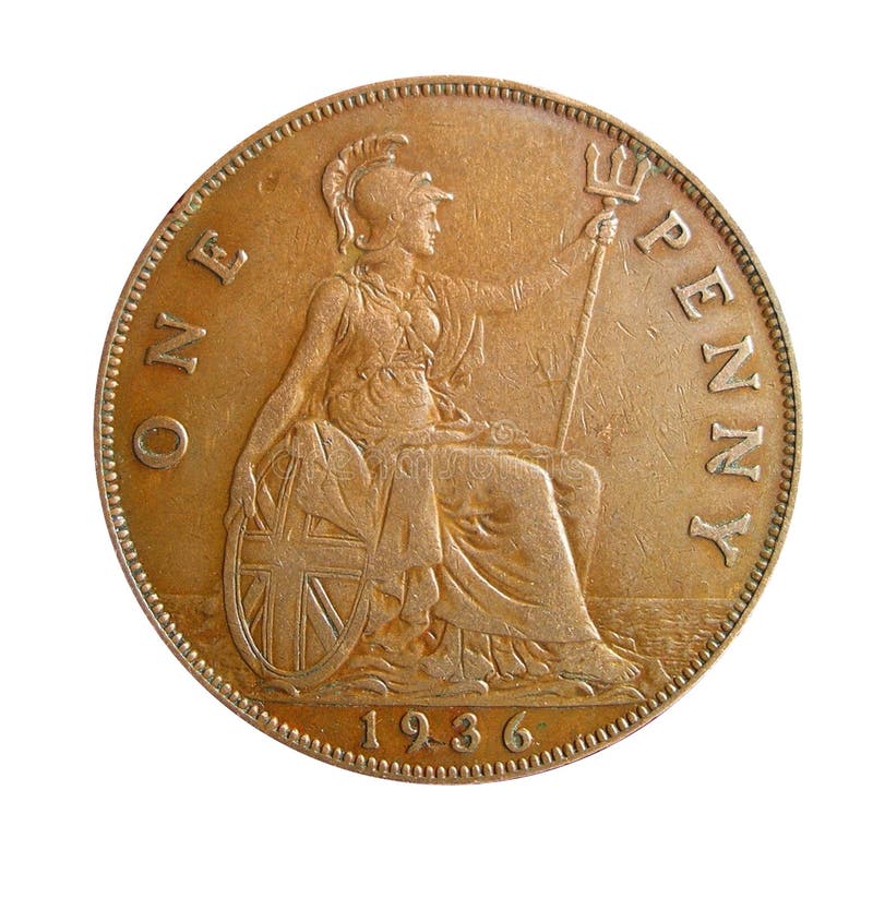 Un penny fotografia stock. Immagine di giovane, regale - 4549324