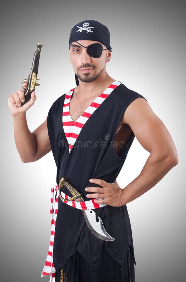 Pirata tuerto foto de archivo. Imagen de punky, arte - 32692160