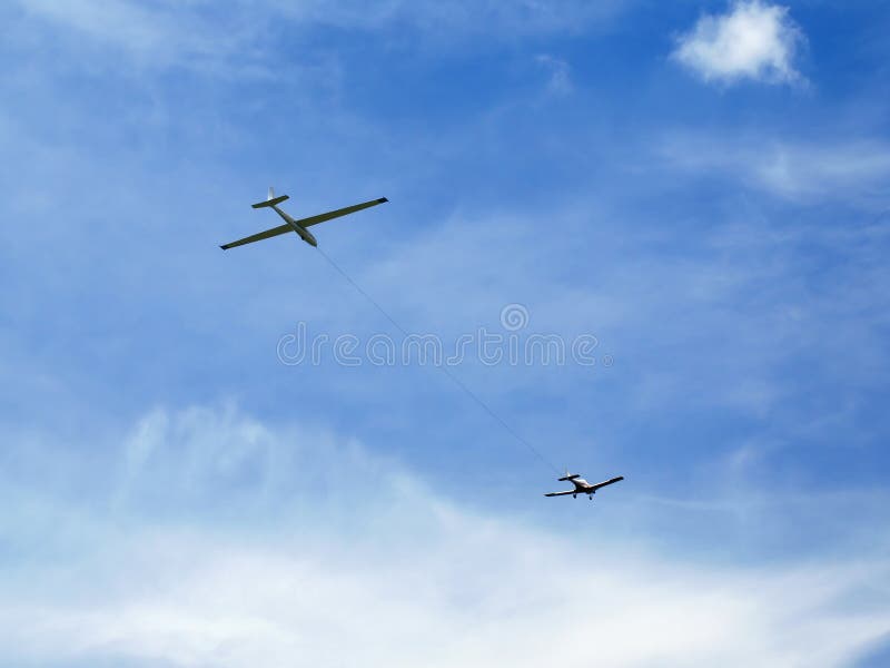 Un planeador foto de archivo. Imagen de piloto, cielo - 15134704