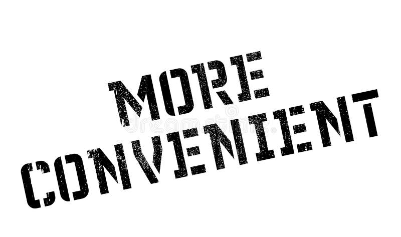Un Sello De Goma Más Conveniente Stock de ilustración - Ilustración de ...