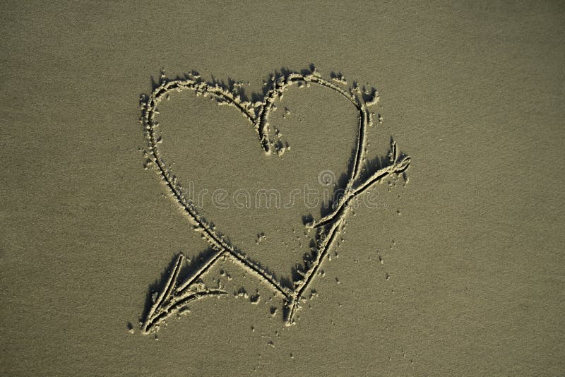 Un simbolo di amore. immagine stock. Immagine di mare - 23659903