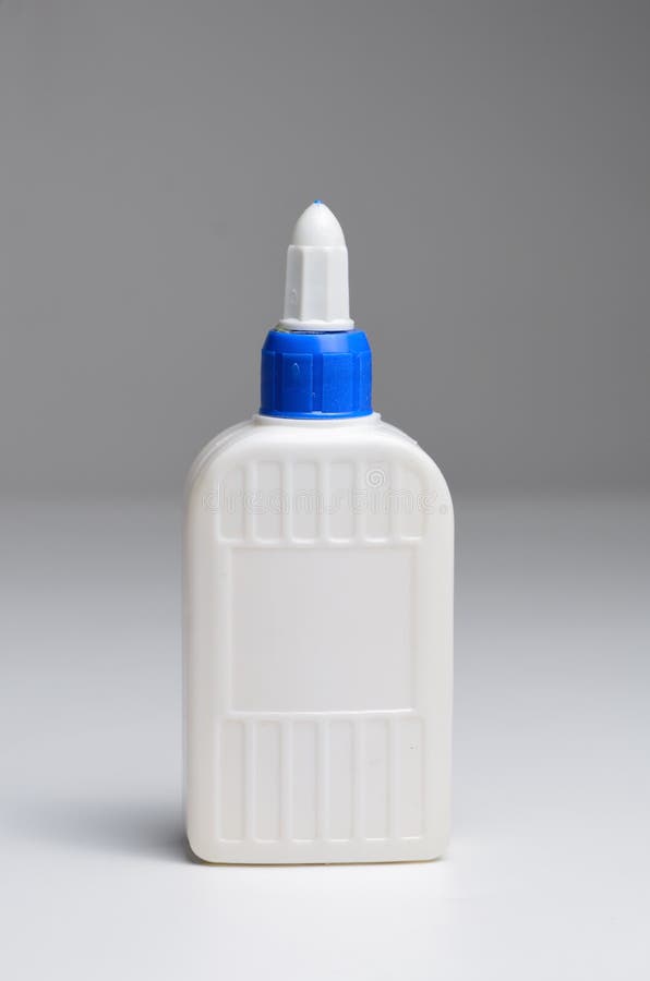 Un tube de colle liquide photo stock. Image du matériel - 56824956