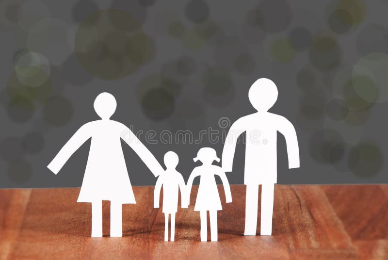 Círculo familiar stock de ilustración. Ilustración de muchacha - 34108253