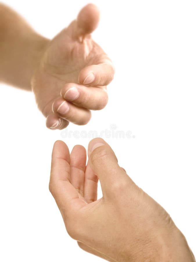 Una mano amiga foto de archivo. Imagen de giving, ofrecimiento - 6113370