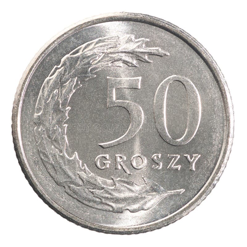 Moneta polacca di zloty fotografia stock. Immagine di europa - 85839376