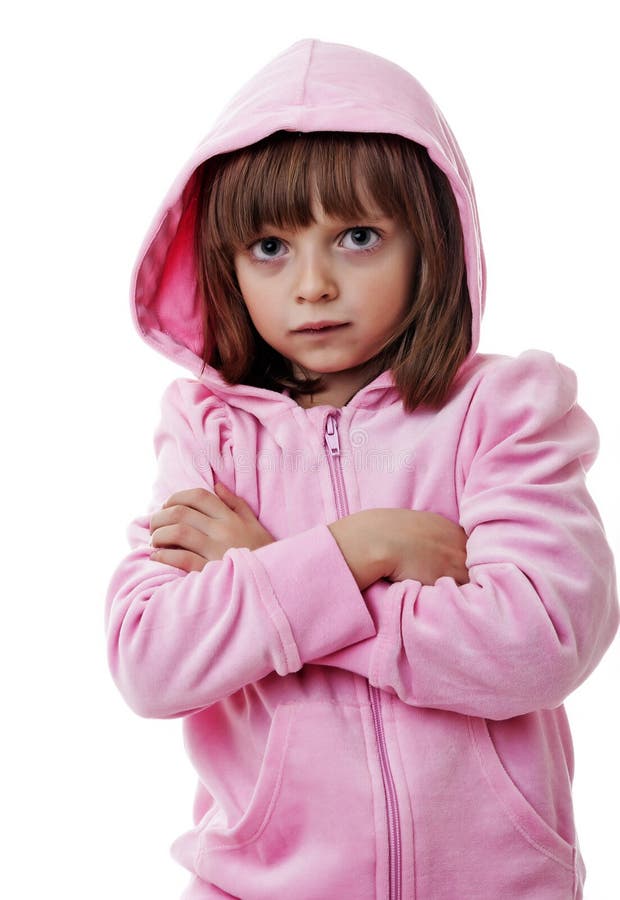 Una niña enojada foto de archivo. Imagen de fondo, muchacha - 28538668
