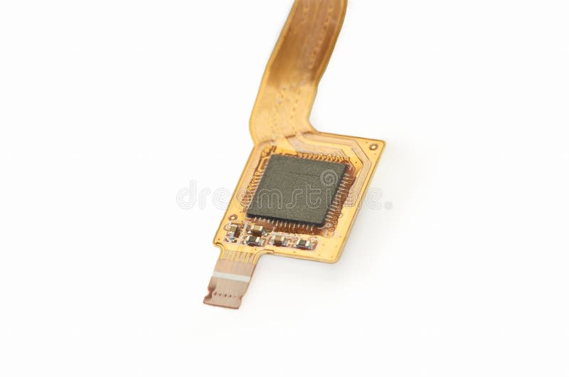 Una Placa De Circuito Impresa Doblada (FPC), Conector Electrónico Foto ...