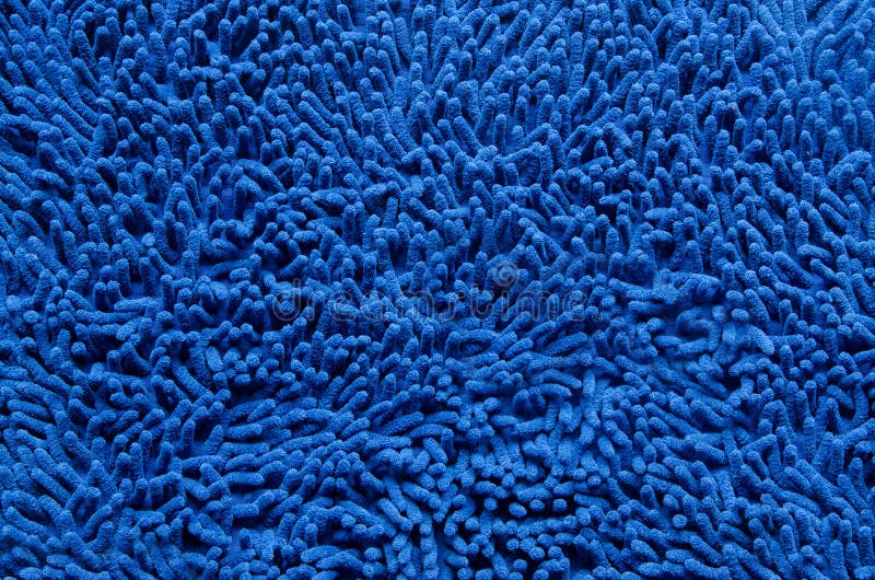 Textura Azul De La Alfombra Foto de archivo - Imagen de pila, detalle ...