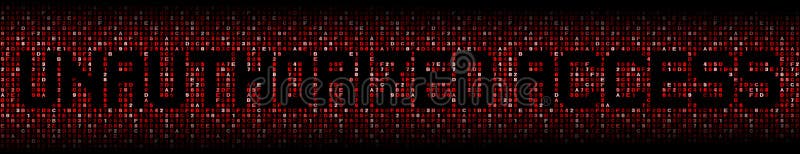 No Access for Unauthorized Persons Prohibition Sign. No Entry Red ...