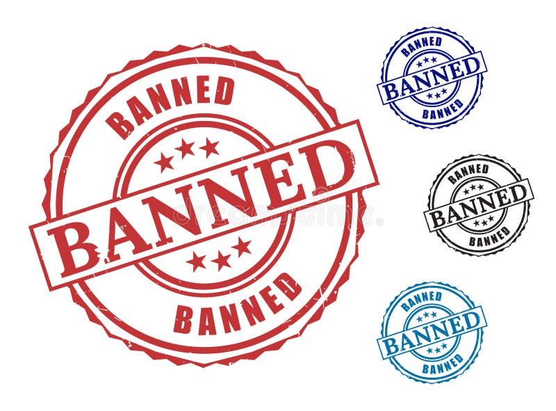 Unauthorized Symbol Vector Set, Forbidden Area Stamp Labels Stock ...