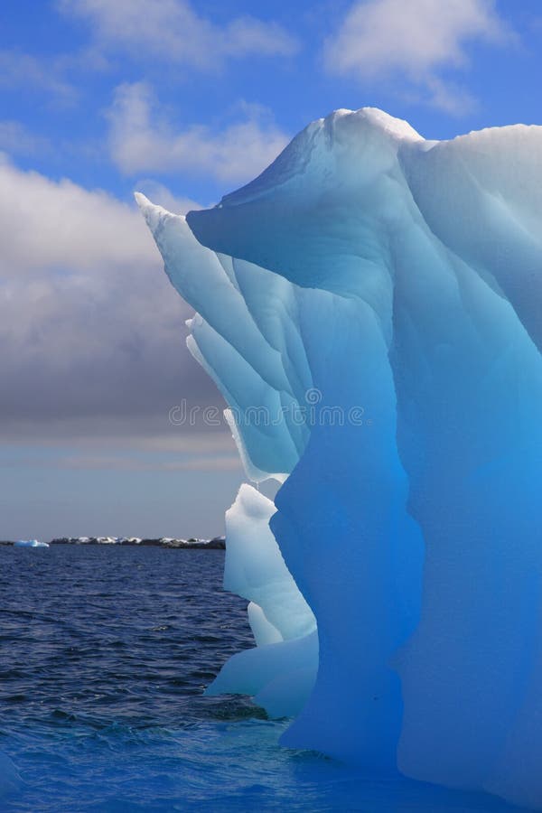 Unbelievable Beautiful Iceberg in Antarctica Stock Photo - Image of ...