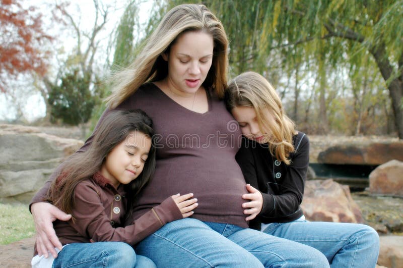 Unborn Child stock image. Image of four, outside, couple - 5158381