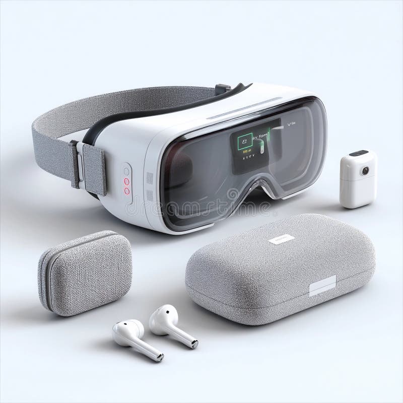 Enjoy Immersive Tech with Portable VR Goggles and Wireless Speakers for ...