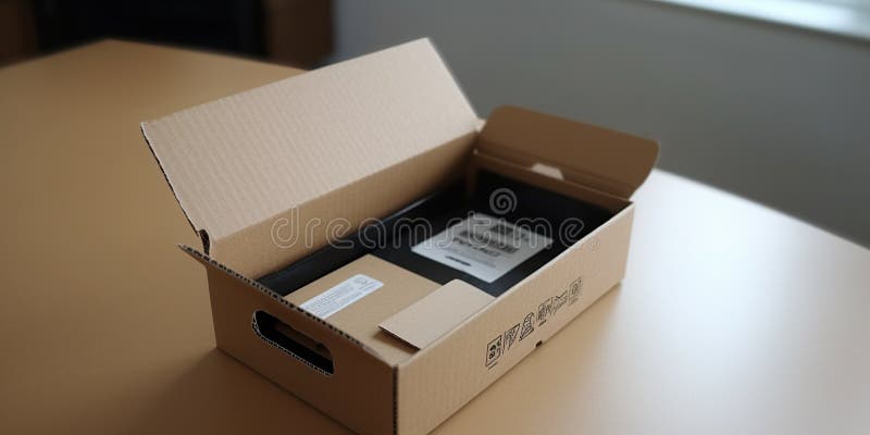 Unboxing Inside View , Concept of Product Packaging, Created with ...