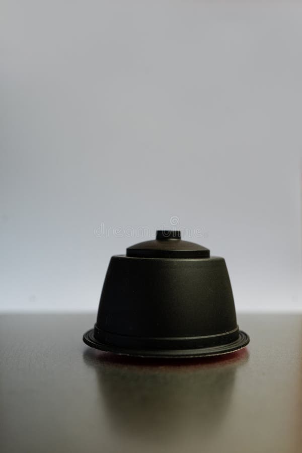 Unbranded Generic Coffee Capsules for Logo Mock-Up on White Background ...