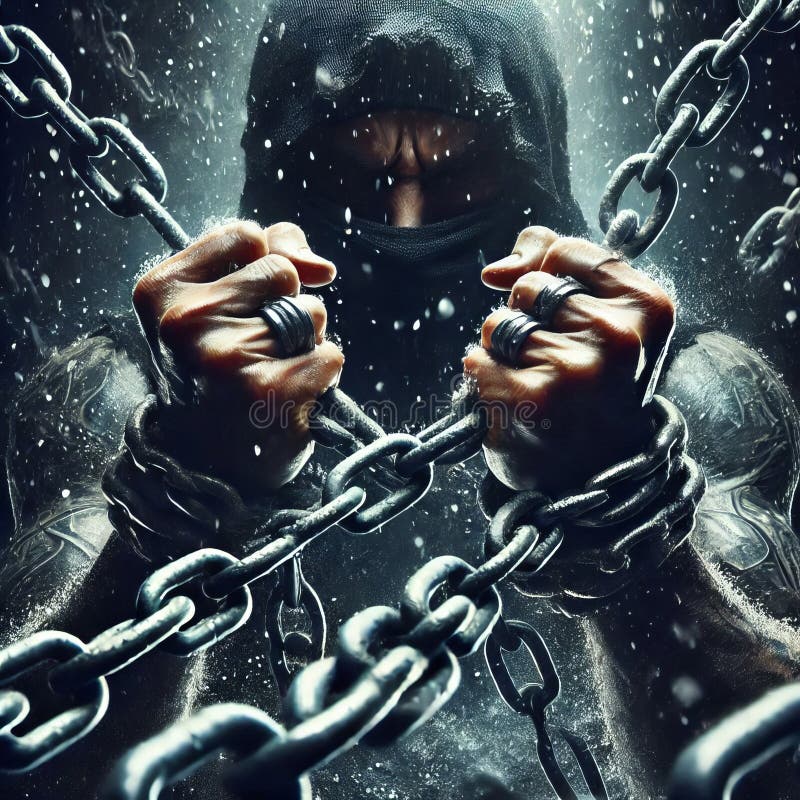 Unbreakable Chain an Unbreakable Chain Symbolizing Strength and Stock ...