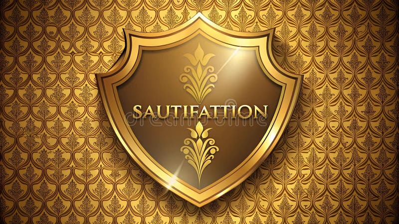 The Unbreakable Shield of Satisfaction Generative AI Stock Illustration ...