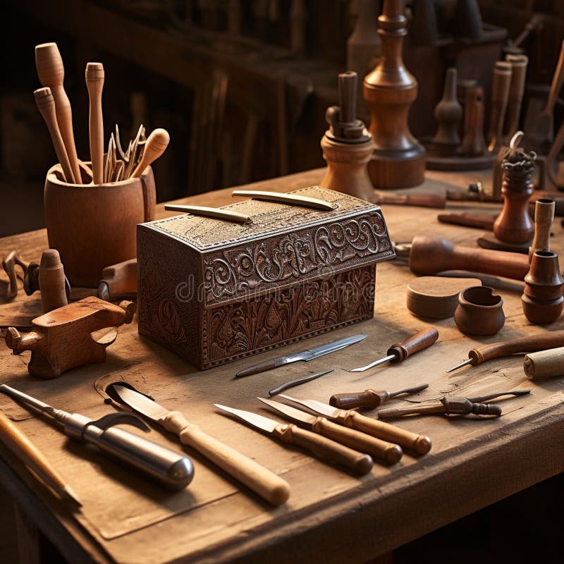 Unbroken Tradition: Artisan Tools As Link To the Past Stock Photo ...