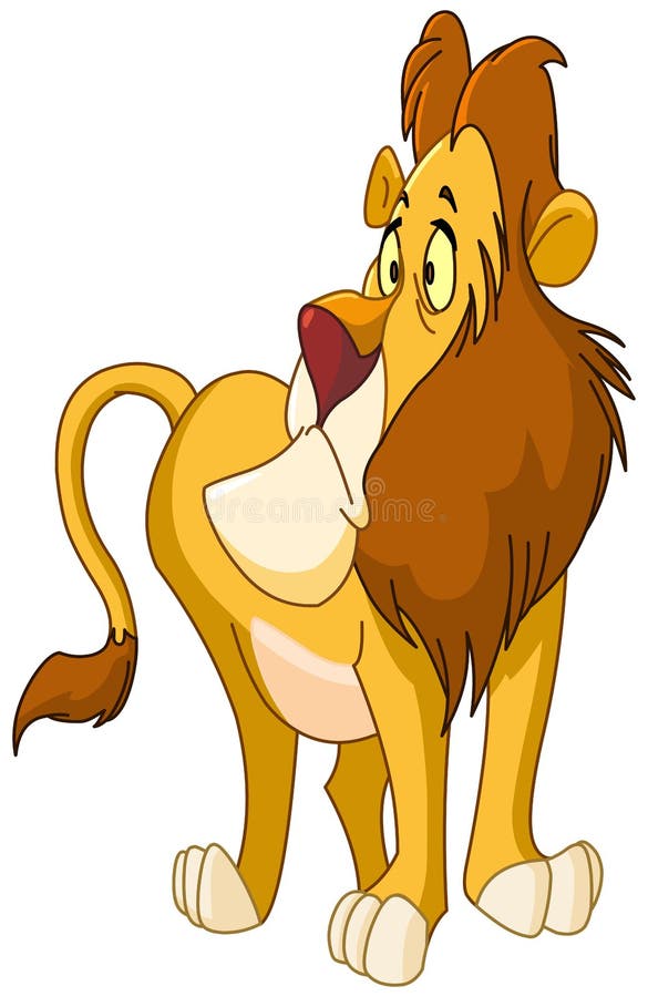 Lion Confused stock vector. Illustration of lion, question - 10169827