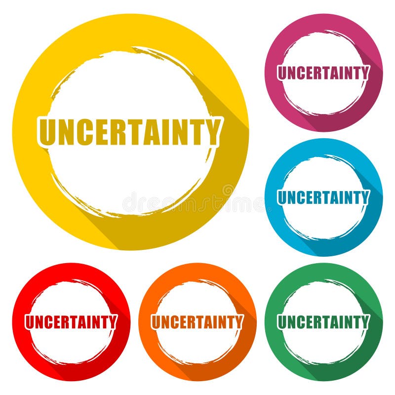 Uncertainty Icon Stock Illustrations – 2,894 Uncertainty Icon Stock ...