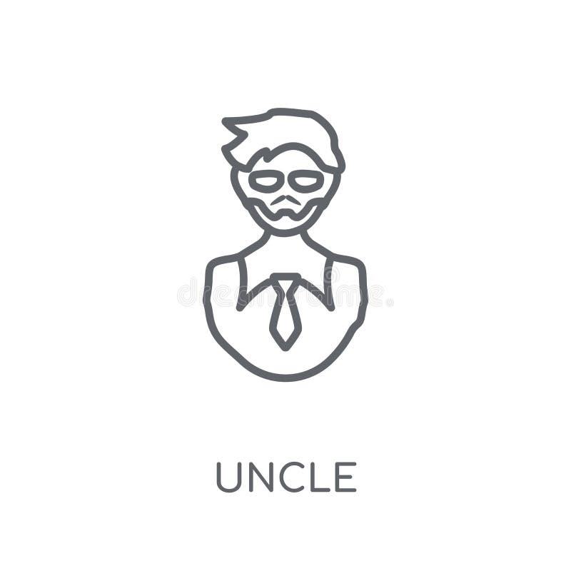Uncle Icon. Trendy Uncle Logo Concept on White Background from F Stock ...