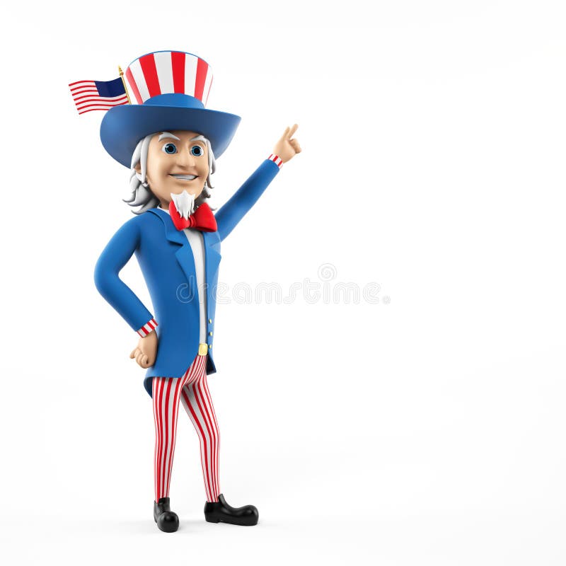 Uncle Sam Character Stock Illustrations – 1,750 Uncle Sam Character ...