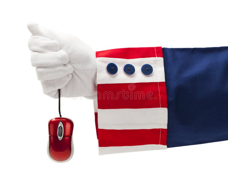 Uncle Sam Computer Mouse stock image. Image of united - 88144025