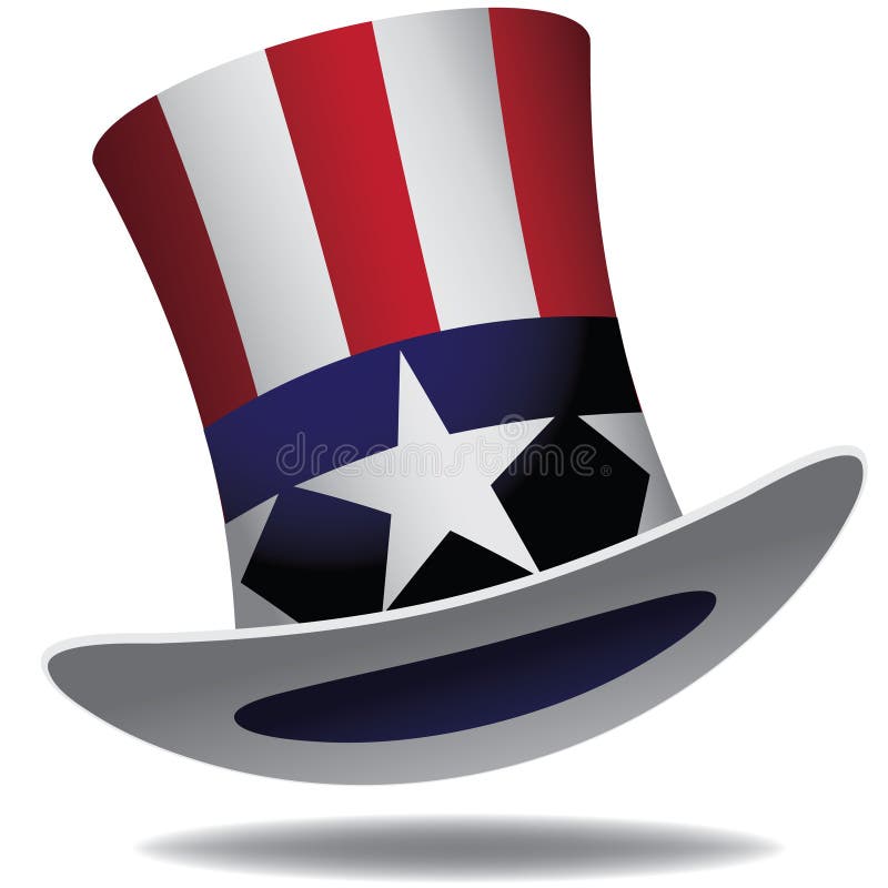 Cartoon Uncle Sam Hat