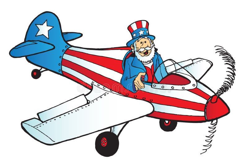 Uncle Sam Plane Stock Illustrations – 10 Uncle Sam Plane Stock ...