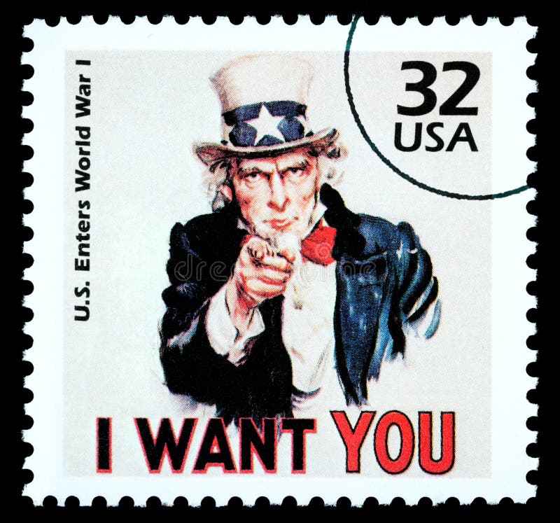 Uncle Sam Postage Stamp editorial stock photo. Illustration of currency ...