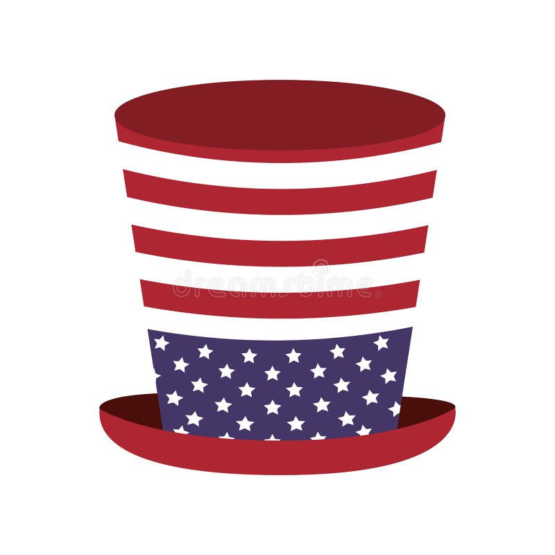 Uncle Sam's Hat Stock Illustrations – 281 Uncle Sam's Hat Stock ...