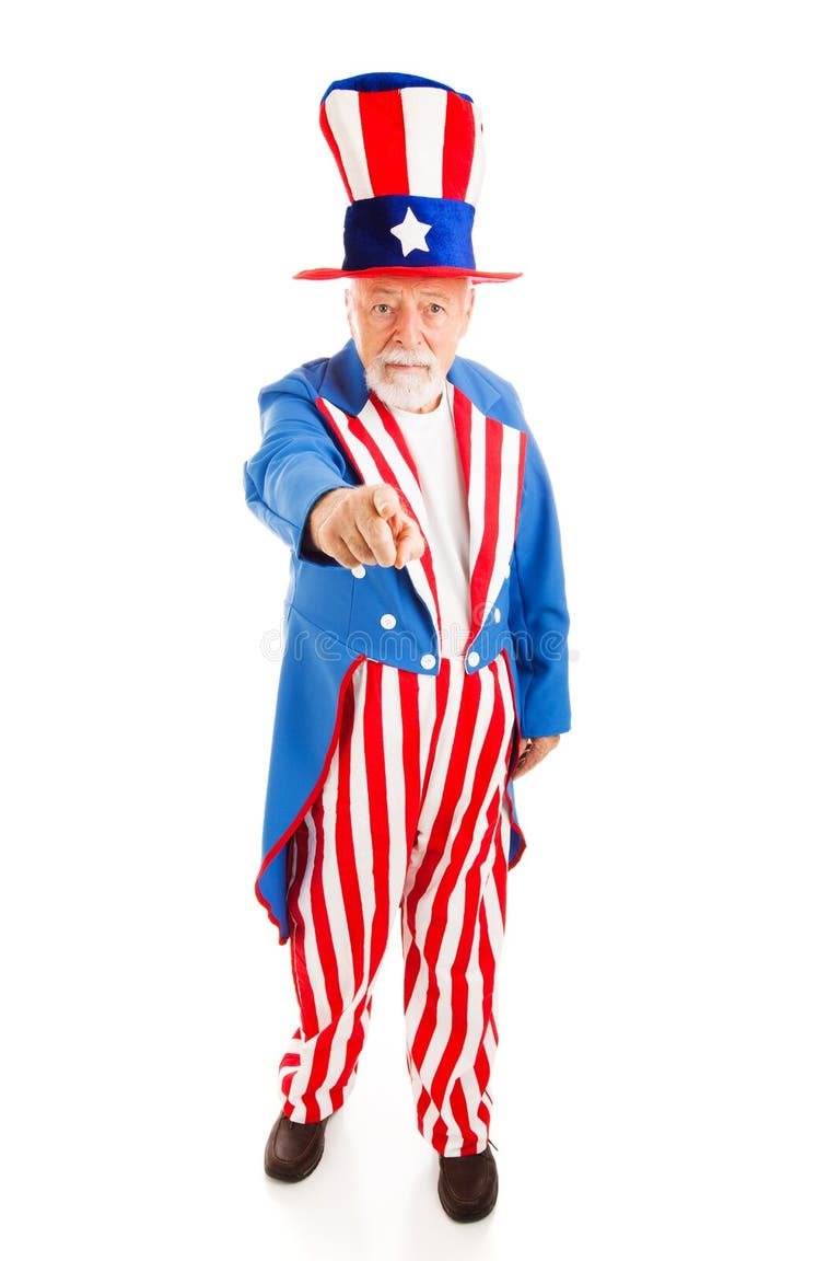 Uncle Sam Wants You Full Body Stock Photos - Free & Royalty-Free Stock ...