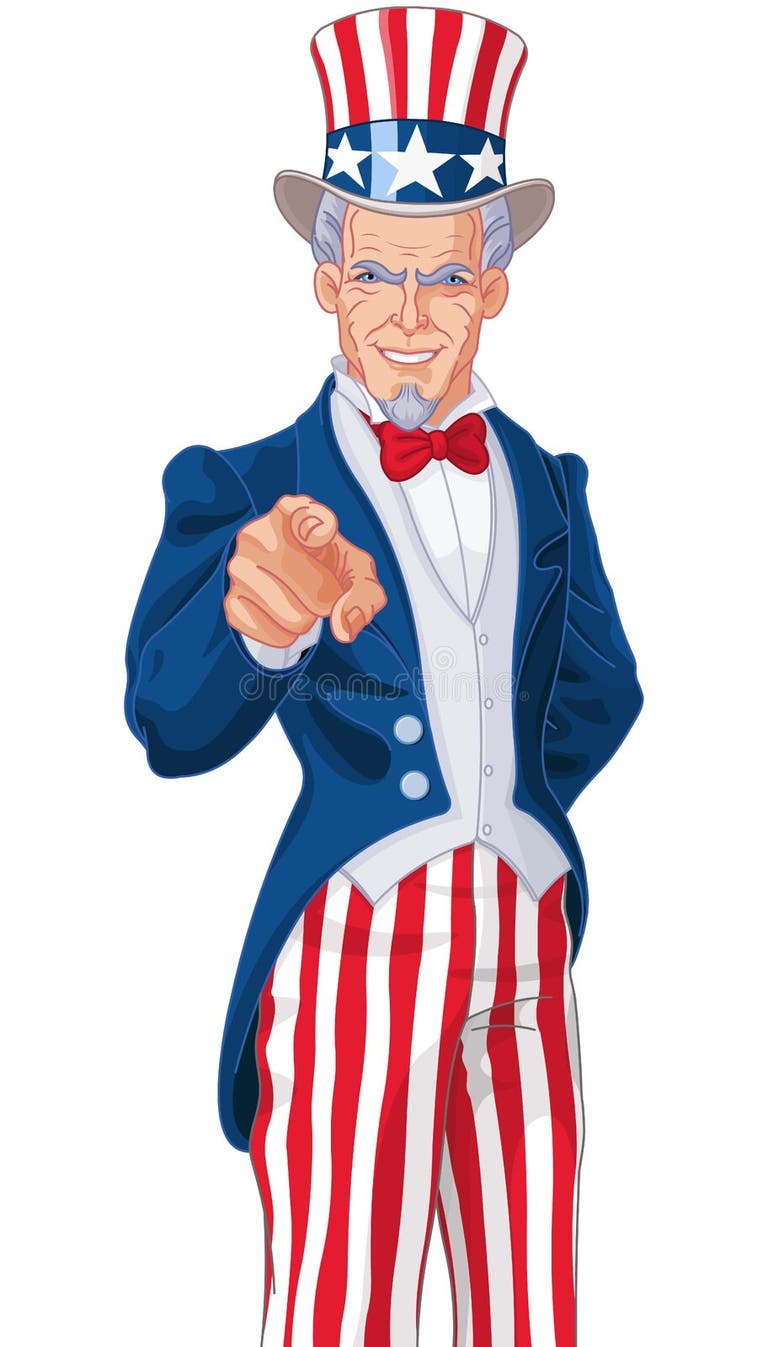 Uncle Sam Clipart Stock Illustrations – 381 Uncle Sam Clipart Stock ...