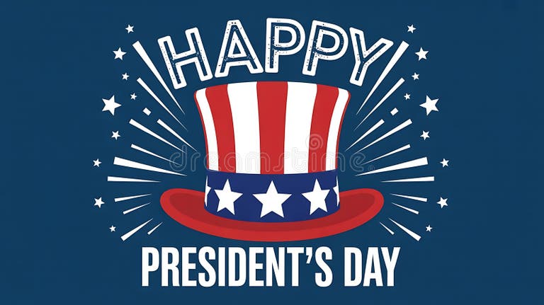 Uncle Sams Hat Celebration Uncle Sam Hat White Stock Illustration ...