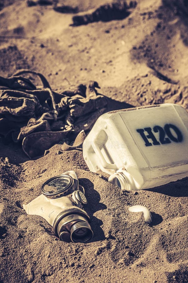 Unclean Water Cans As a Symbol of Polluted Earth Stock Photo - Image of ...