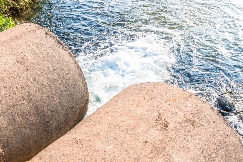 Unclean water stock photo. Image of colors, rust, sewer - 91164794