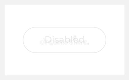 Unclickable Button UI Element Template Stock Vector - Illustration of inactive, sign: 265029359