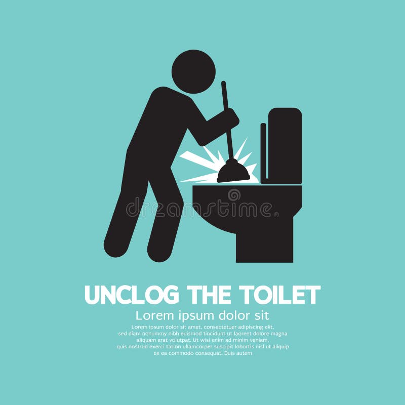 Clogged Toilet Sign Stock Illustrations – 572 Clogged Toilet Sign Stock ...