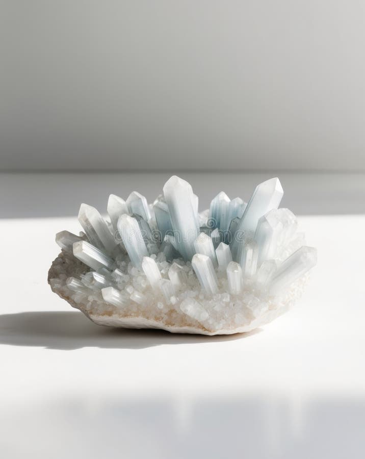 Uncommon Mineral Sample of Albite Crystal. Stock Image - Image of ...