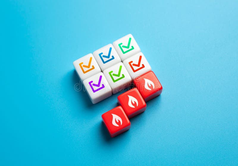 Uncompleted Tasks Expire on Deadline Stock Photo - Image of tasks, work ...