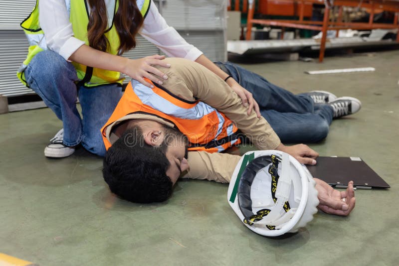 Engineer Worker Hand Got Trapped in the Industrial Machine and Got ...