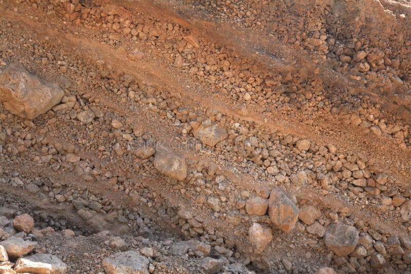 Unconsolidated Flood Deposits Stock Photo - Image of sedimentary ...