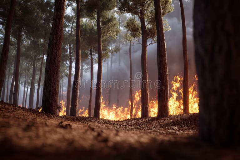 Uncontrolled Forest Fires Rapidly Spreading and Causing Irreversible ...