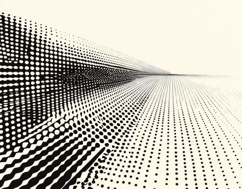 An Unconventional Corner Element with a Dotted Effect. a Halftone ...