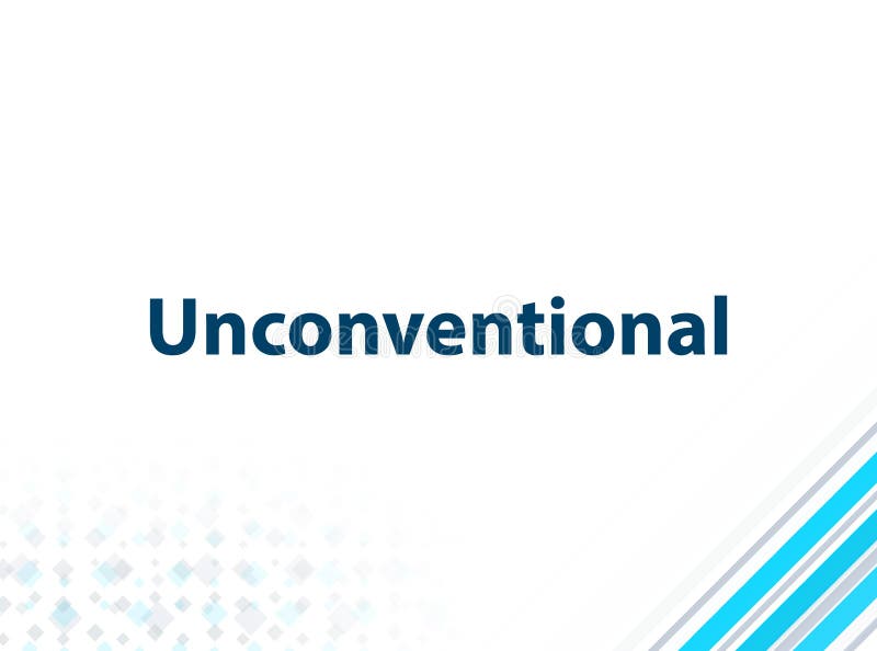 Unconventional Modern Flat Design Blue Abstract Background Stock ...