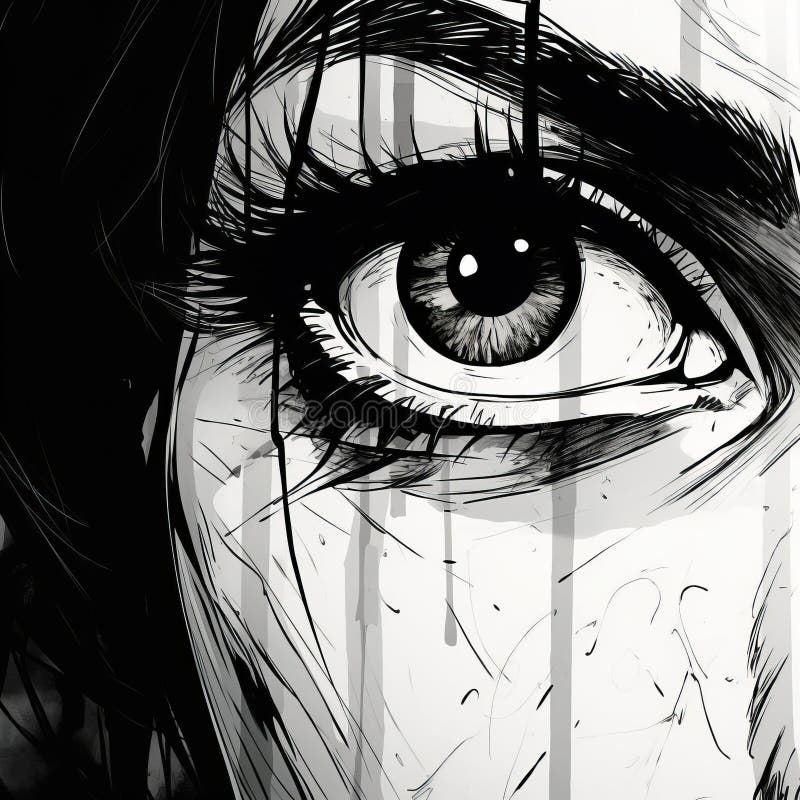 Unconventional Portrait Drawing Techniques with Distorted Perspective ...