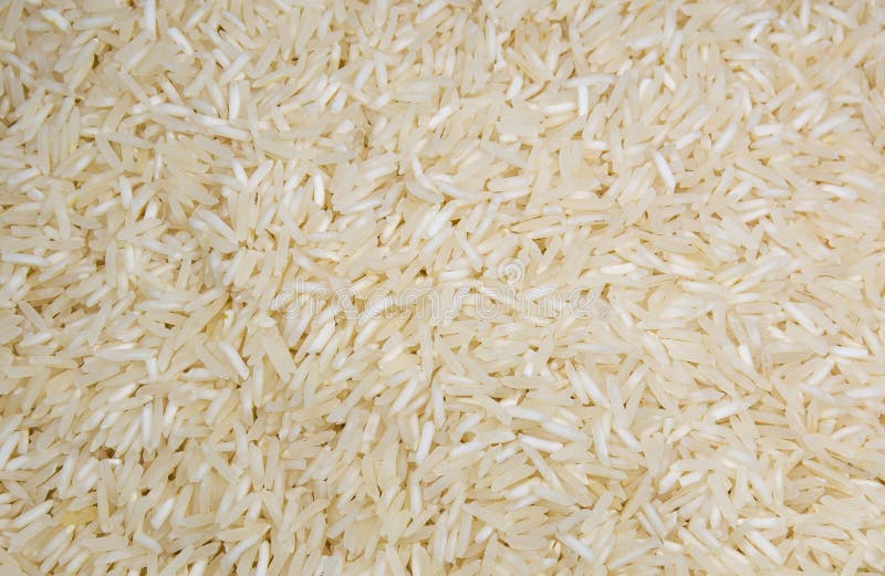 Uncooked Basmati Rice Background Stock Photo - Image of ingredient ...
