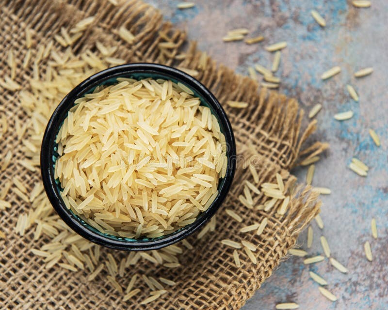 Uncooked basmati rice stock image. Image of meal, health - 17346545