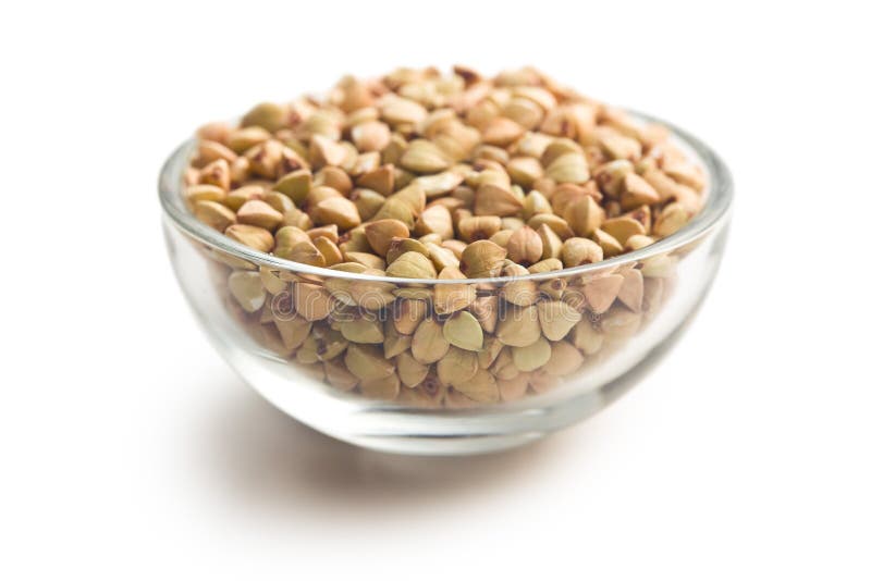 Uncooked Buckwheat Grain in Jar Stock Image - Image of macro, meal ...